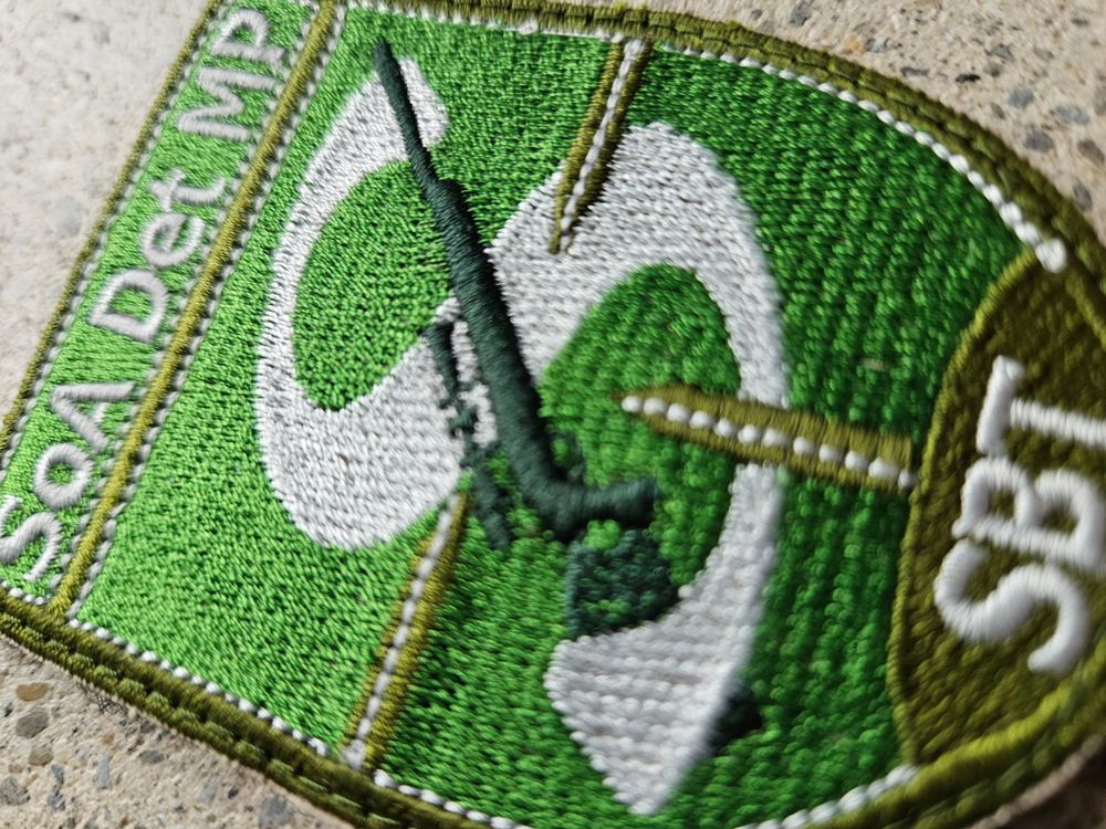 Badge Scharfschütze MP Det mit klett *** (Neu (gemäss Beschreibung)) in ...