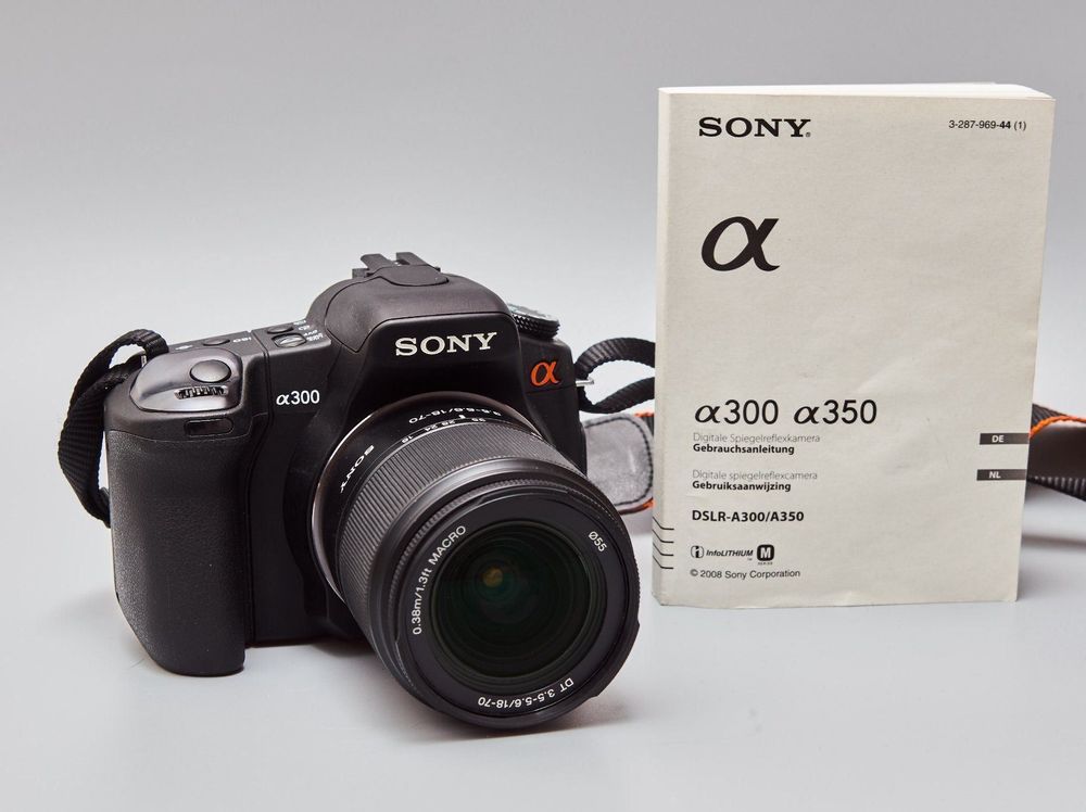 Kamera Sony alpha 300 mit Sony 18-70mm | Kaufen auf Ricardo