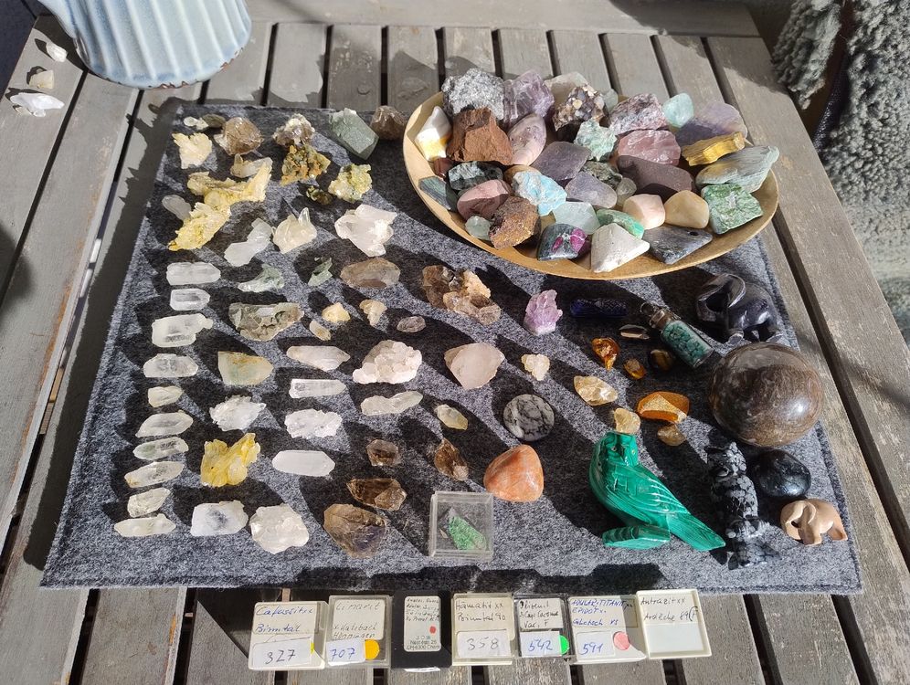 Mineraliensammlung | Kaufen auf Ricardo