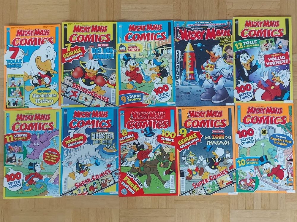 Micky Maus Comics Hefte (Gebraucht) in Basel für CHF 35 – mit Lieferung auf Ricardo kaufen