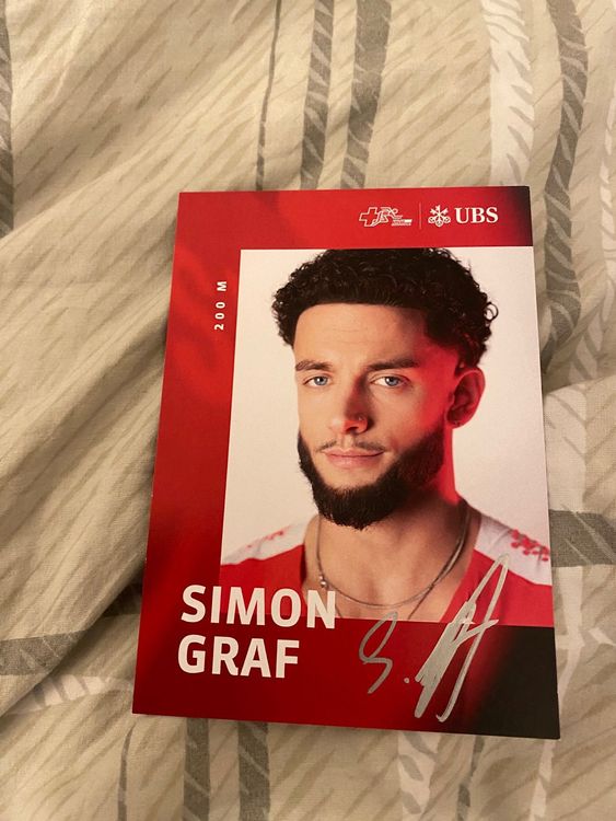Autogrammkarte Simon Graf | Kaufen auf Ricardo