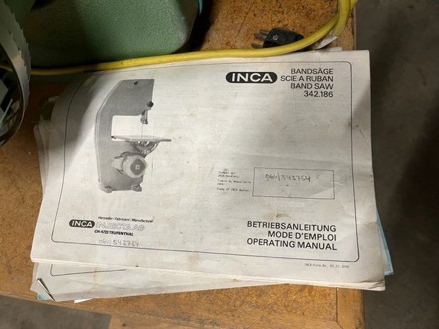 Bandsäge Typ Inca (Gebraucht) in für CHF 201 – nur Abholung auf Ricardo ...