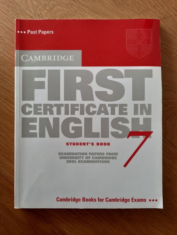 FIRST Certificate in English student's book 7 | Kaufen auf Ricardo