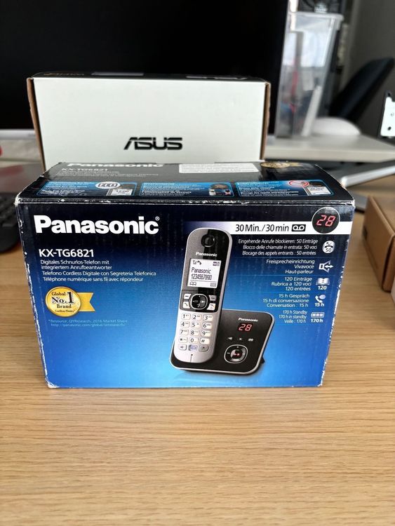 Téléphone sans-fil Panasonic KX-TG6821 | Kaufen auf Ricardo