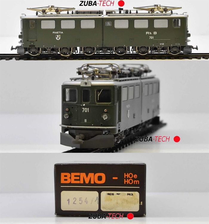 Bemo 1254/1 Ge 6/6 II RhB H0m GS Analog | Kaufen auf Ricardo
