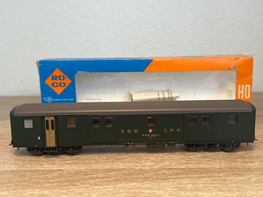 Roco 44331 Gepäckwagen SBB H0 OVP (1) (D'occasion) à pour CHF 23 – avec ...