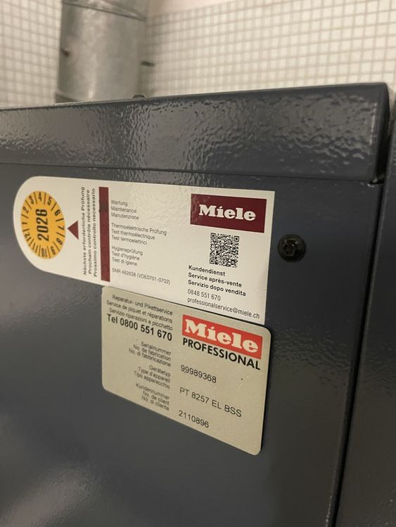 Miele Professional PT 8257 EL BSS Tumbler - Top Zustand! (Gebraucht) in ...
