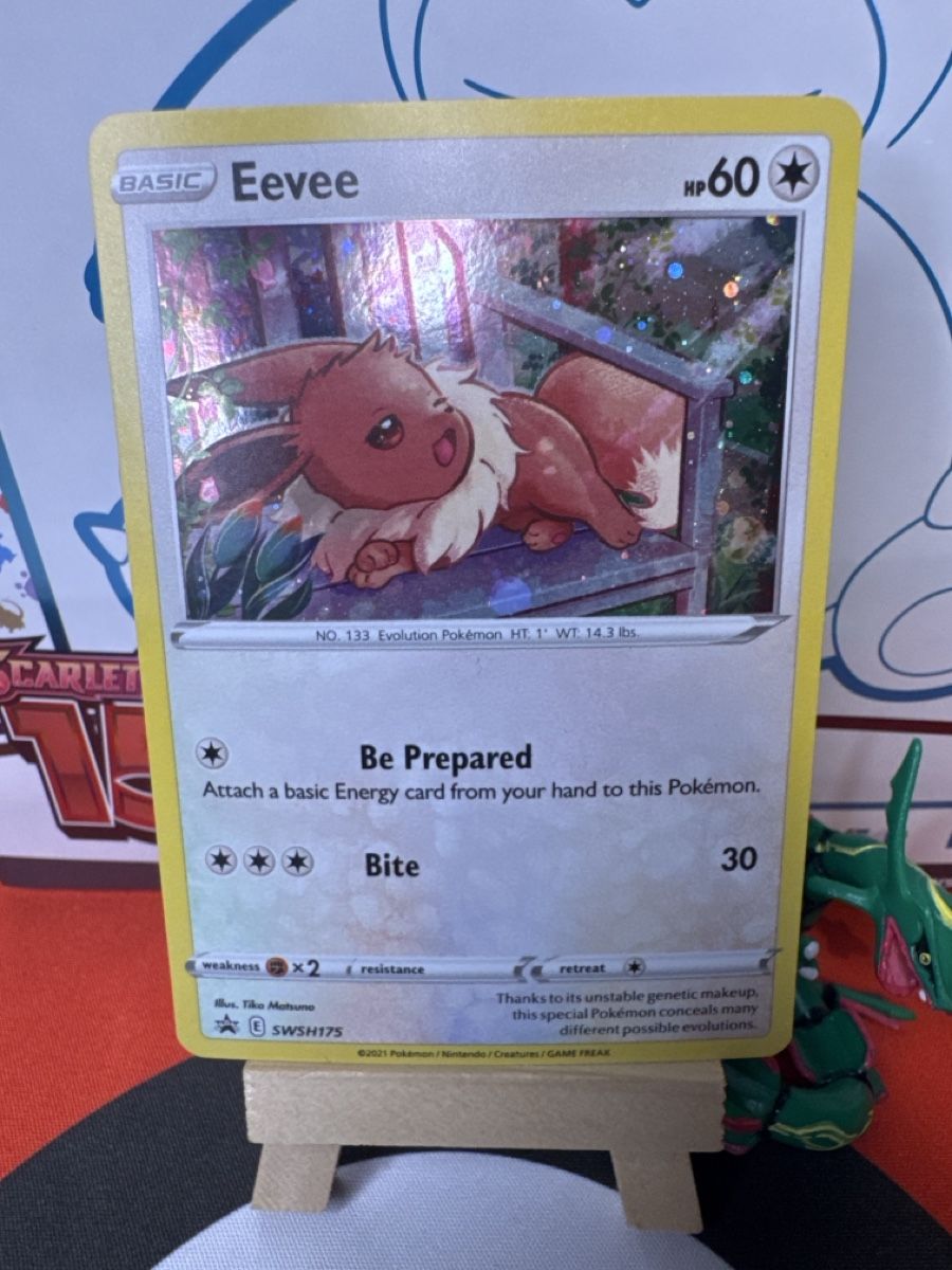 POKÉMON / Eevee / SWSH Black Star Promos / Holo Bleed (Gebraucht) in ...