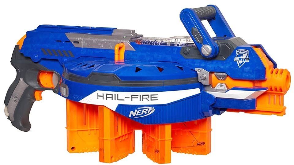 Nerf N-Strike Elite Hail-Fire (Gebraucht) in Dagmersellen für CHF 20 – mit Lieferung auf Ricardo ...