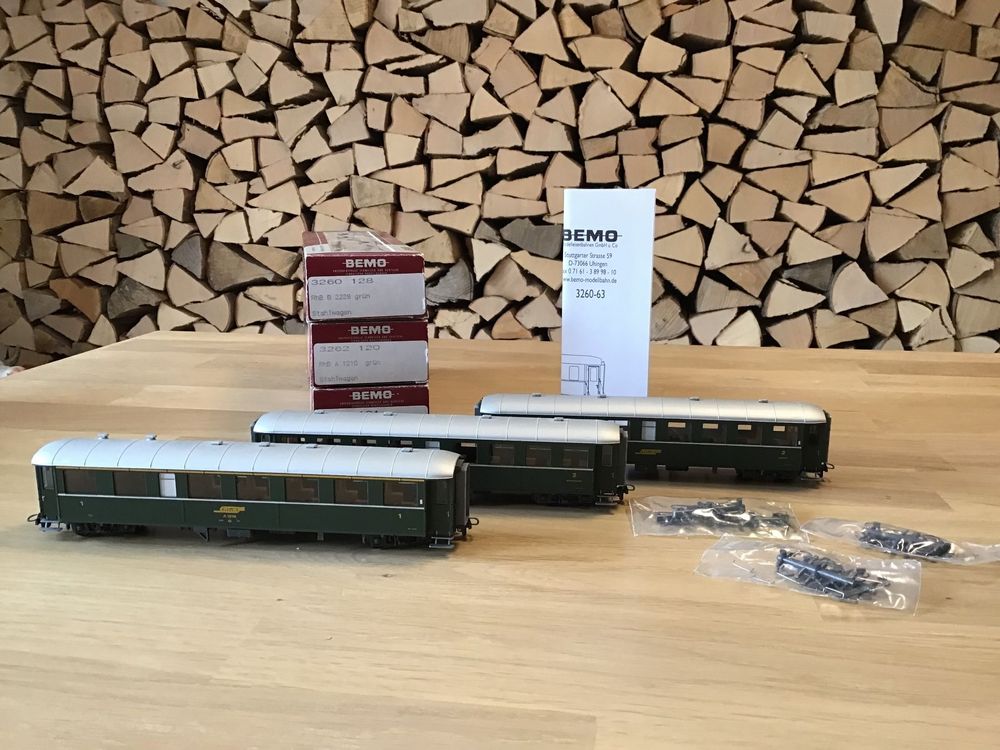 3 wagons Bemo HOm RhB | Kaufen auf Ricardo