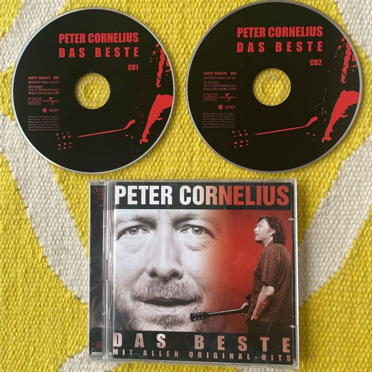 PETER CORNELIUS-2CD DAS BESTE/36 ORIGINAL HITS (Gebraucht) in ...