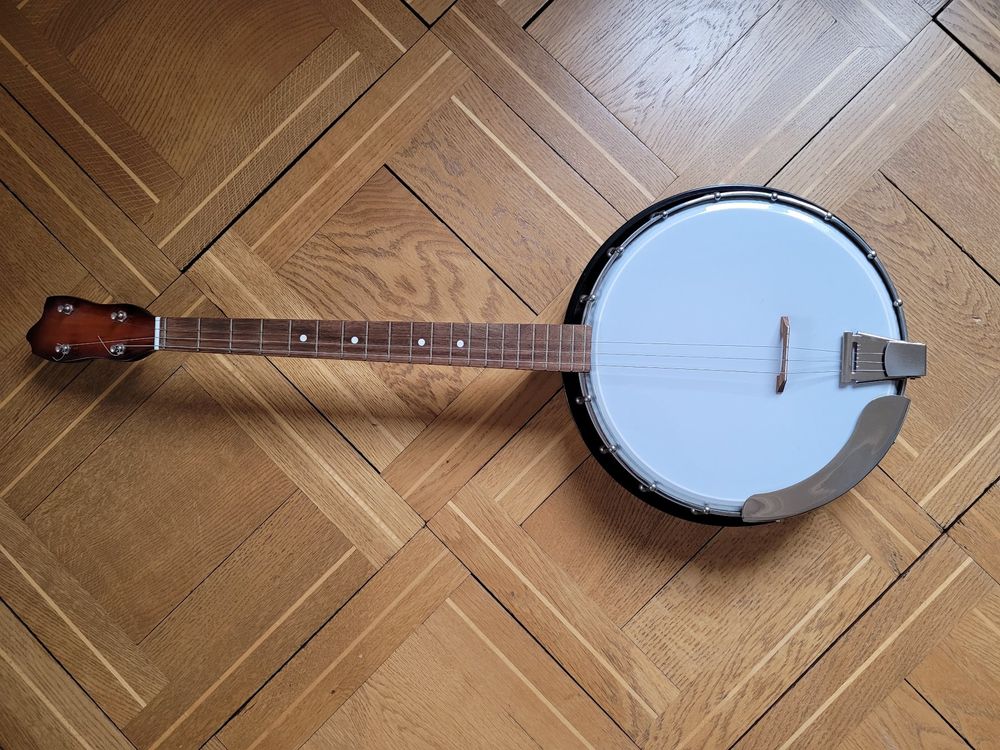 Musima 4-saitiges Banjo, 1970er Jahre, Made in DDR. Rarität! (Gebraucht ...