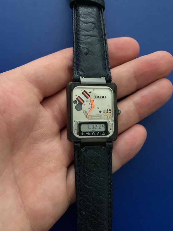 Tissot Twotimer Skeleton mit neuer Batterie läuft (Gebraucht) in Goldau ...