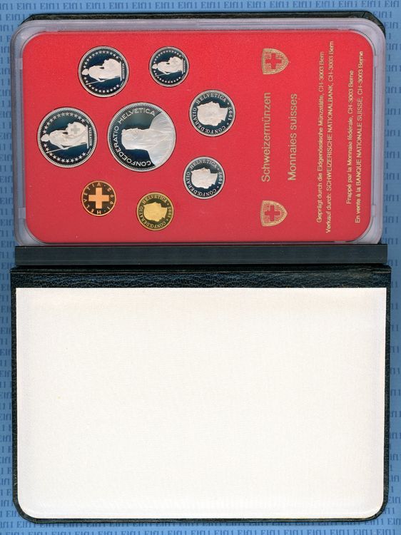 CHF-Münzsatz 1992 PP Jahrgangssatz (Neu und originalverpackt) in Widnau für CHF 55 – mit ...