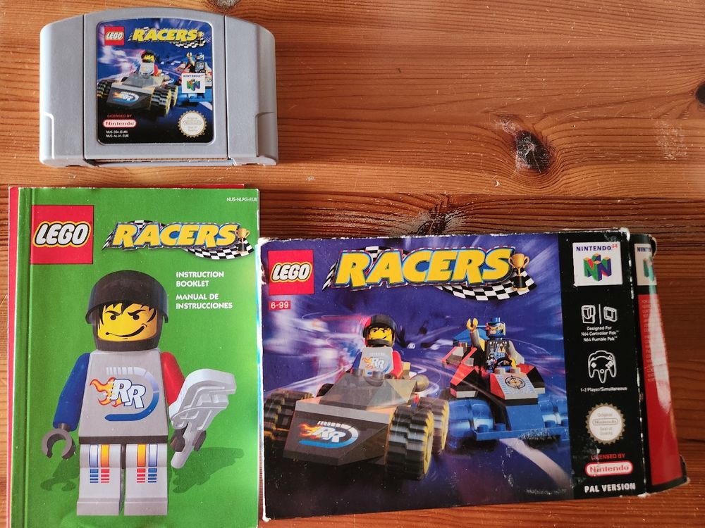 Lego Racers N64 mit OVP und Anleitung (Gebraucht) in Tafers für CHF 79 ...