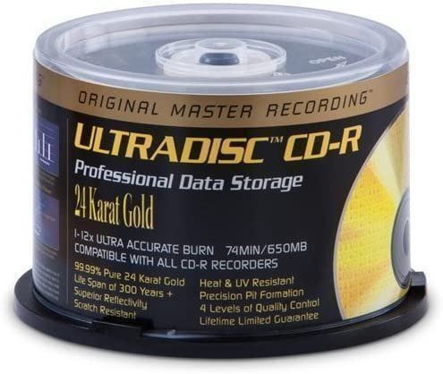 MFSL 24 Karat Gold Ultradisc CD-R (Neu und originalverpackt) in ...