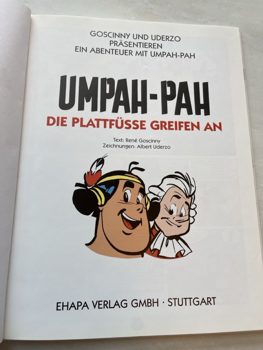 Umpah-Pah Comic, Band 2, Die Rothaut, Goscinny/Uderzo (Neu (gemäss ...