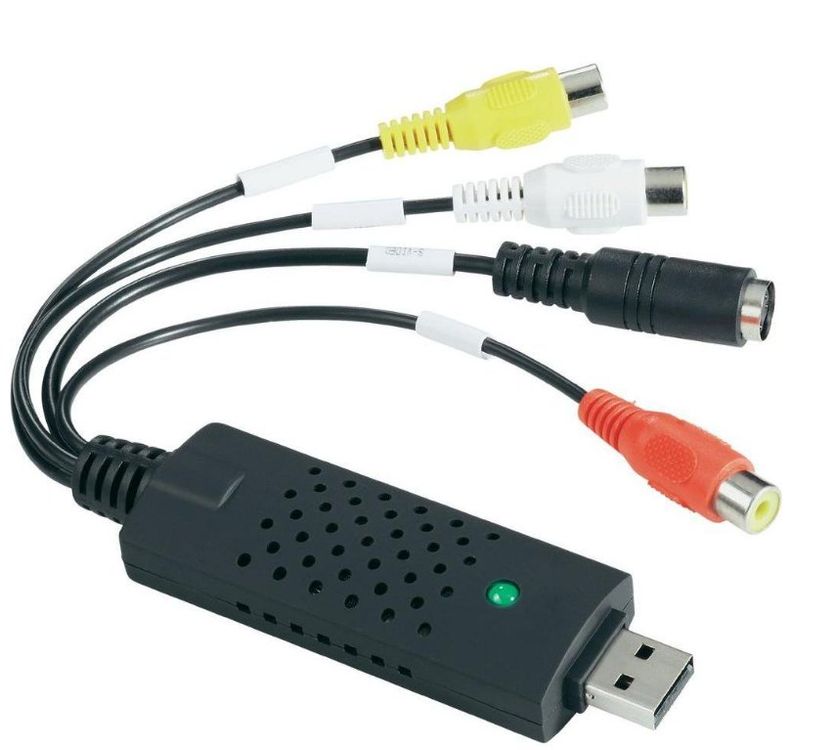 USB Video Capture Card - AV Simulation, VHS, Chinch, NEU! (Neu und ...