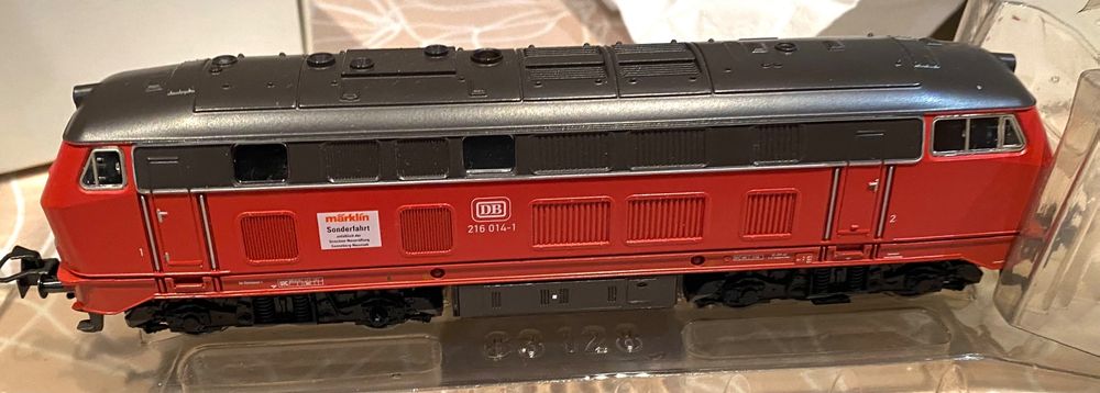 Märklin 3379 Diesellok BR 216 014-1 analog mit OVP (Gebraucht) in Olten für CHF 90 – mit ...