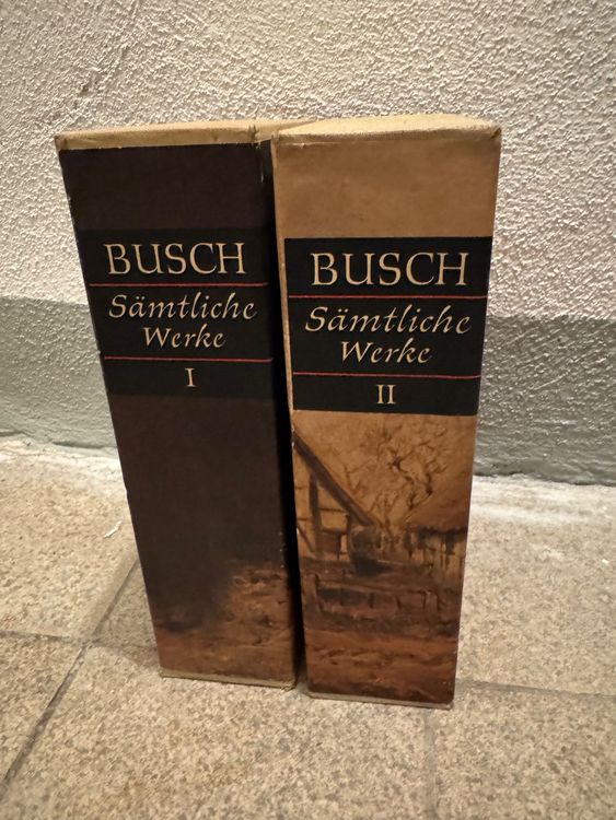 Wilhelm Busch - Sämtliche Werke I & II, Top Zustand! (Gebraucht) in ...