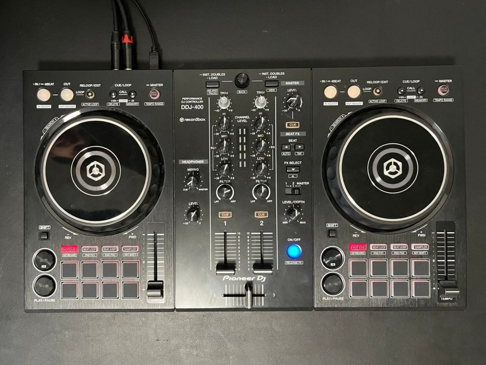 Pioneer DDJ-400 inkl. Kopfhörer und diverse Kabel (Gebraucht) in Zürich ...