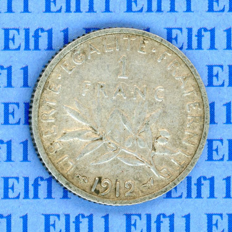 FRF___1.00 1912 ss-vz 1 Franc (Gebraucht) in Widnau für CHF 6 – mit ...