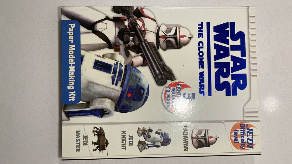 STAR WARS (The Clone Wars) Paper Model-Making Kit (Neu und ...