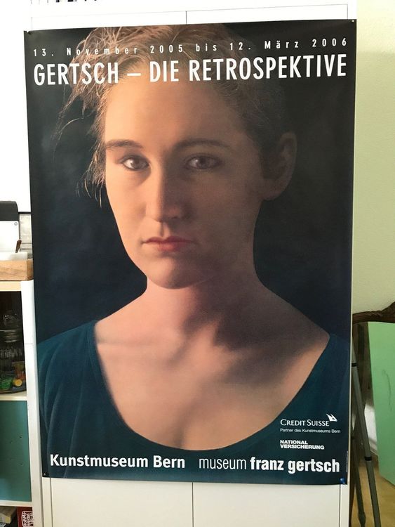 Franz Gertsch, Plakat Kunstmuseum Bern 2005 - 2006 | Kaufen auf Ricardo