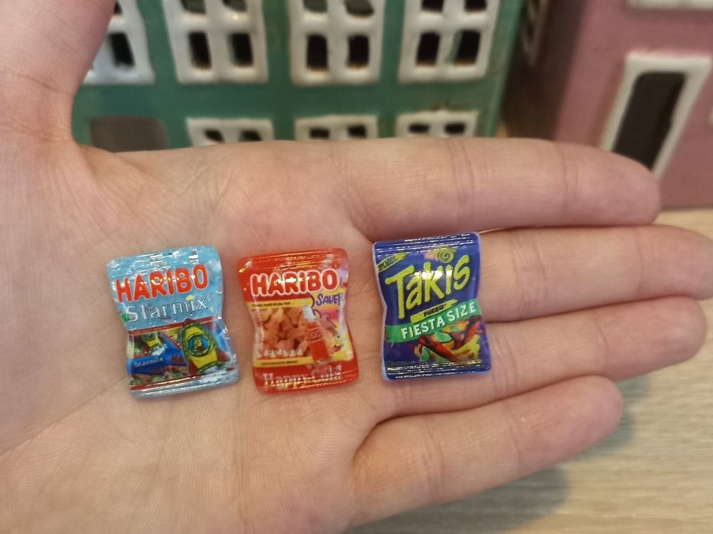 Haribo, Chips, Snacks, Puppenhaus, Setzkasten, Verkaufsladen | Kaufen ...