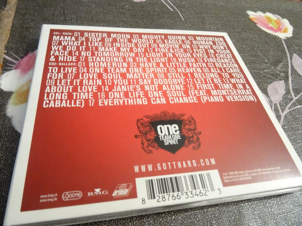 Gotthard - One Team One Spirit - The Very best CD | Kaufen auf Ricardo