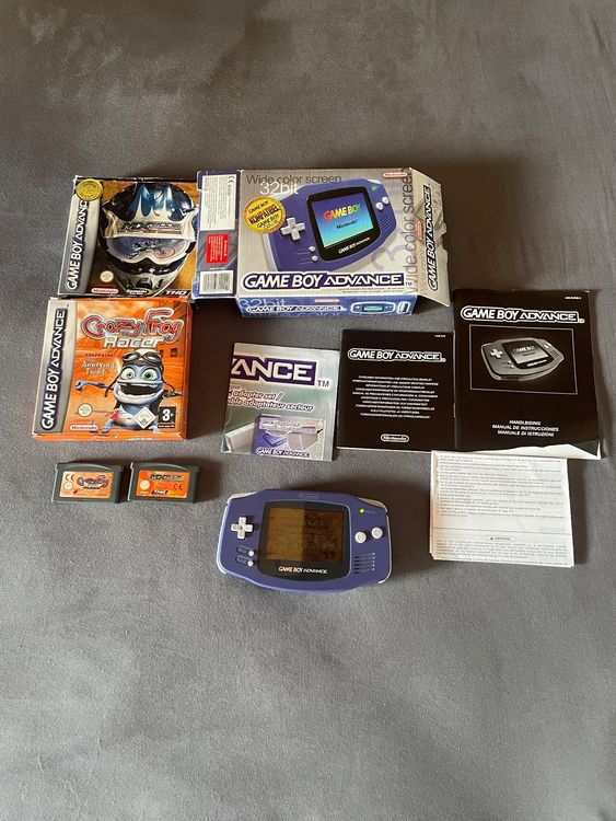 Gameboy Advance color mit Spielen (Mario Kart) (Gebraucht) in Brülisau ...