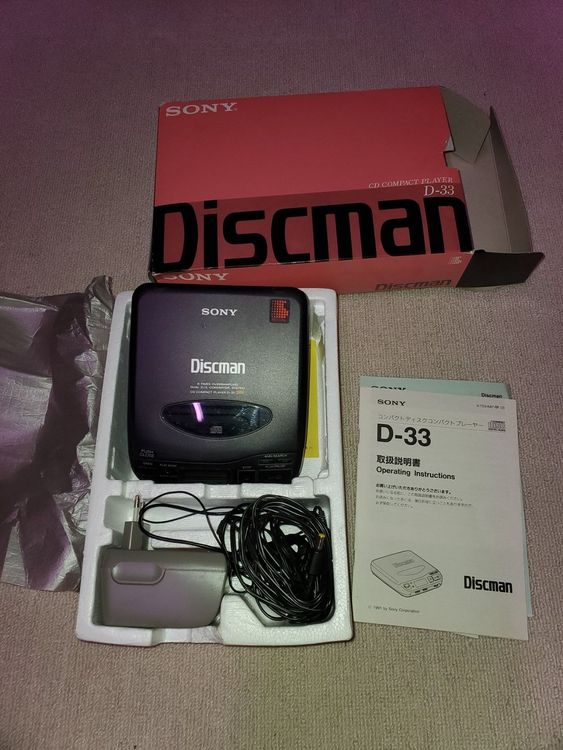 Discman D33, original Sony (Gebraucht) in Affoltern am Albis für CHF 32 ...