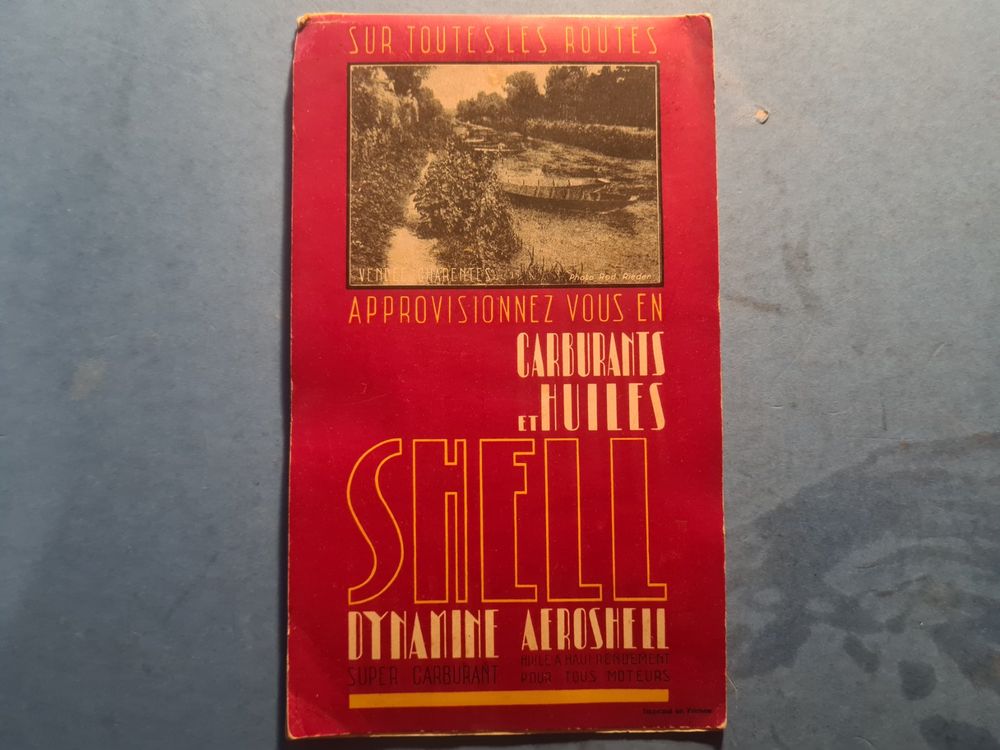 SHELL - AEROSHELL ORIGINAL ANTIQUE BROCHURE OLDTIMER (D'occasion) à ...