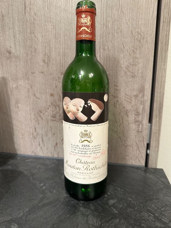 Château Mouton Rothschild 1986 / bouteille vide ! (Gebraucht) in Yens für CHF 25 – mit Lieferung ...