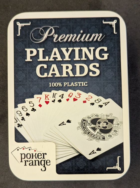 Premium Pokerkarten aus Plastik, neuwertig (Neu (gemäss Beschreibung ...
