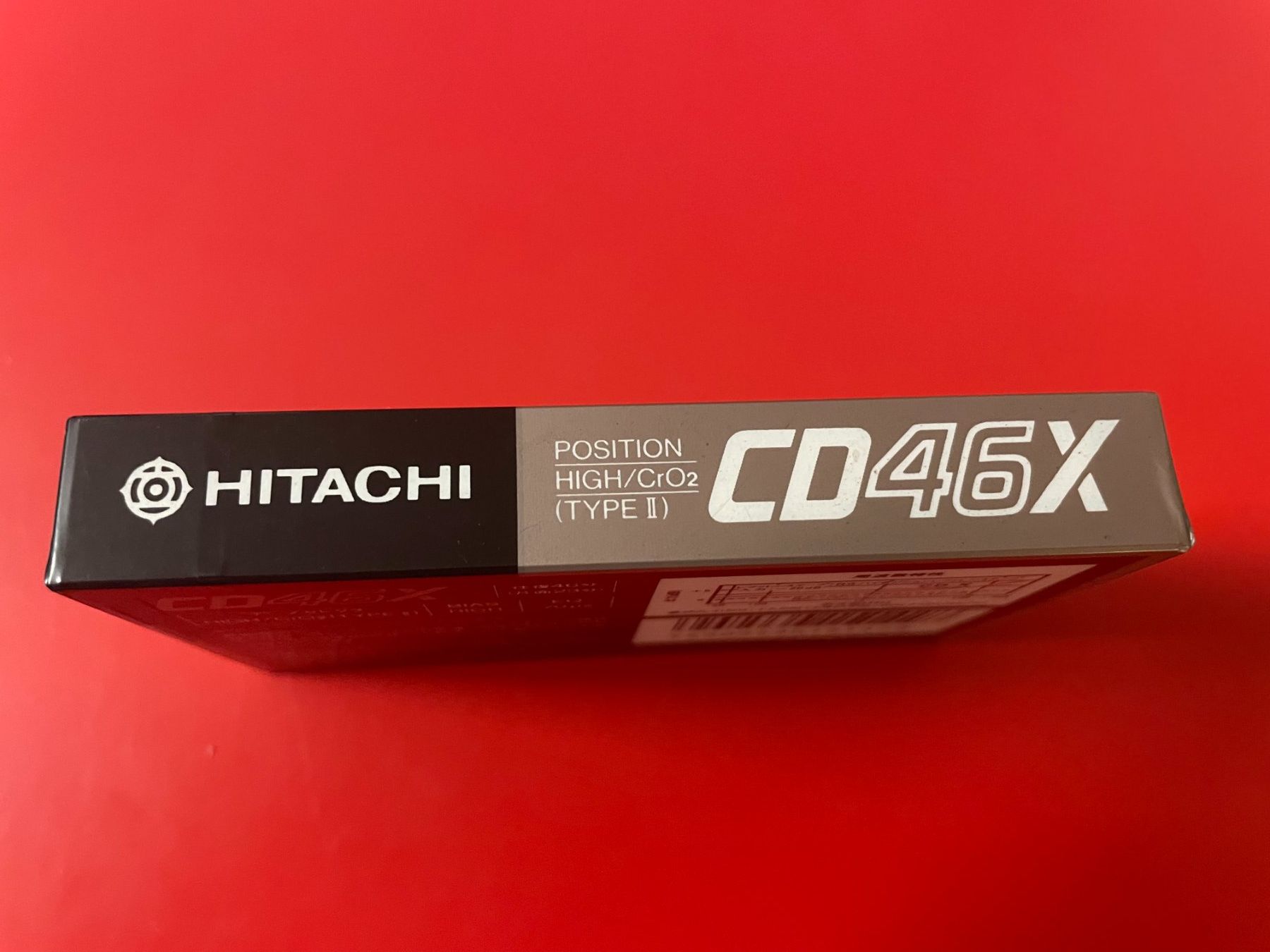 HITACHI CD-46X Chrom Audio Kassette selten Originalzustand! (Neu und ...