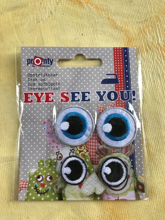 EYE SEE YOU ZUM AUFBÜGELN | Kaufen auf Ricardo