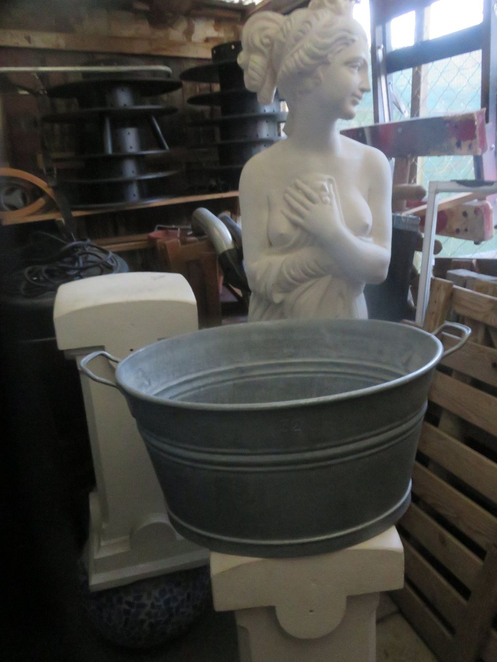 Kessel Zuber 52 🤩 zuber Bottich gelte Bottich / Wanne Zuber (Gebraucht ...