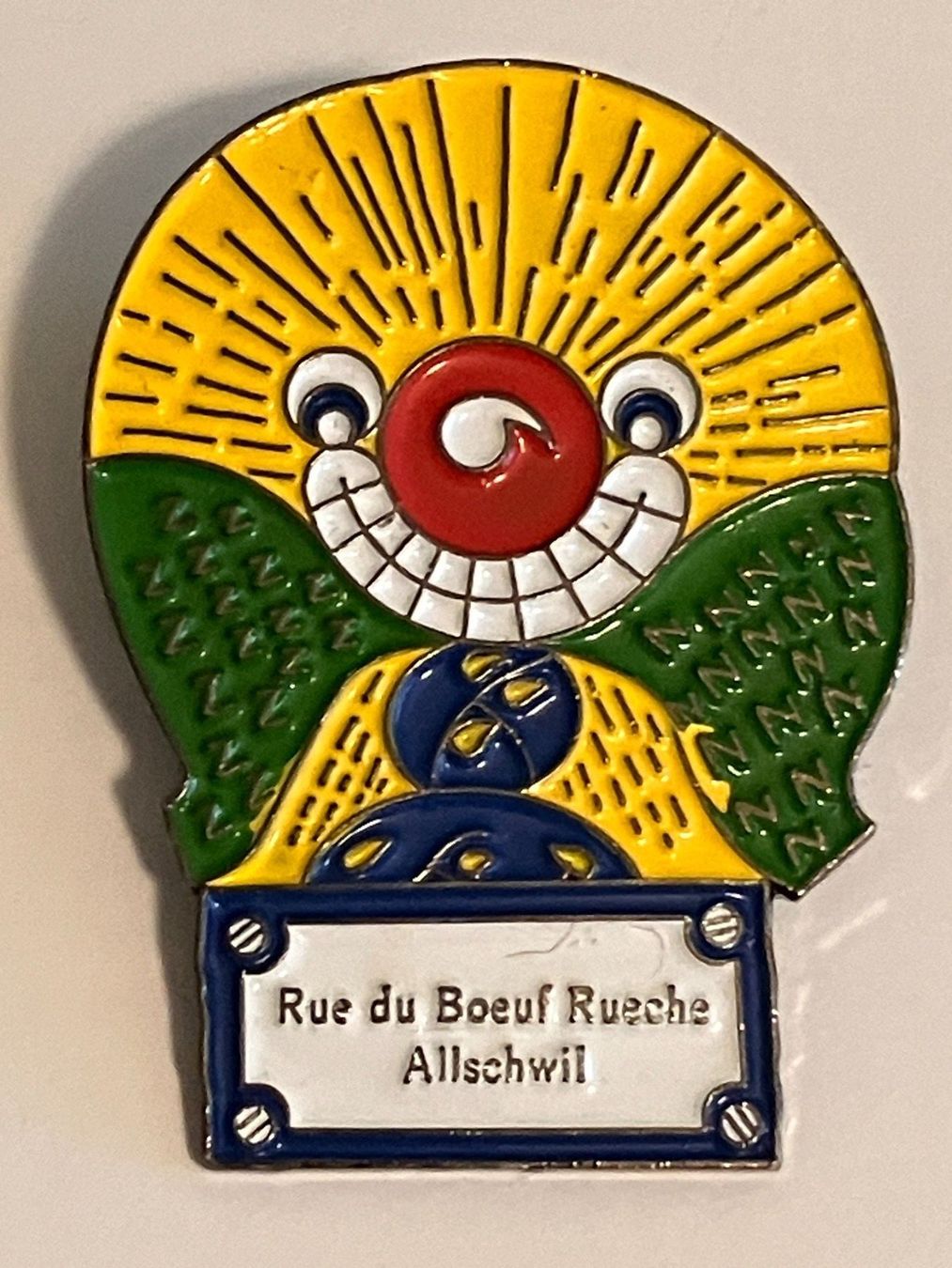 1 Pin Rue du Boeuf Rueche Allschwil Fasnacht (Gebraucht) in Basel für CHF 1 – mit Lieferung auf ...