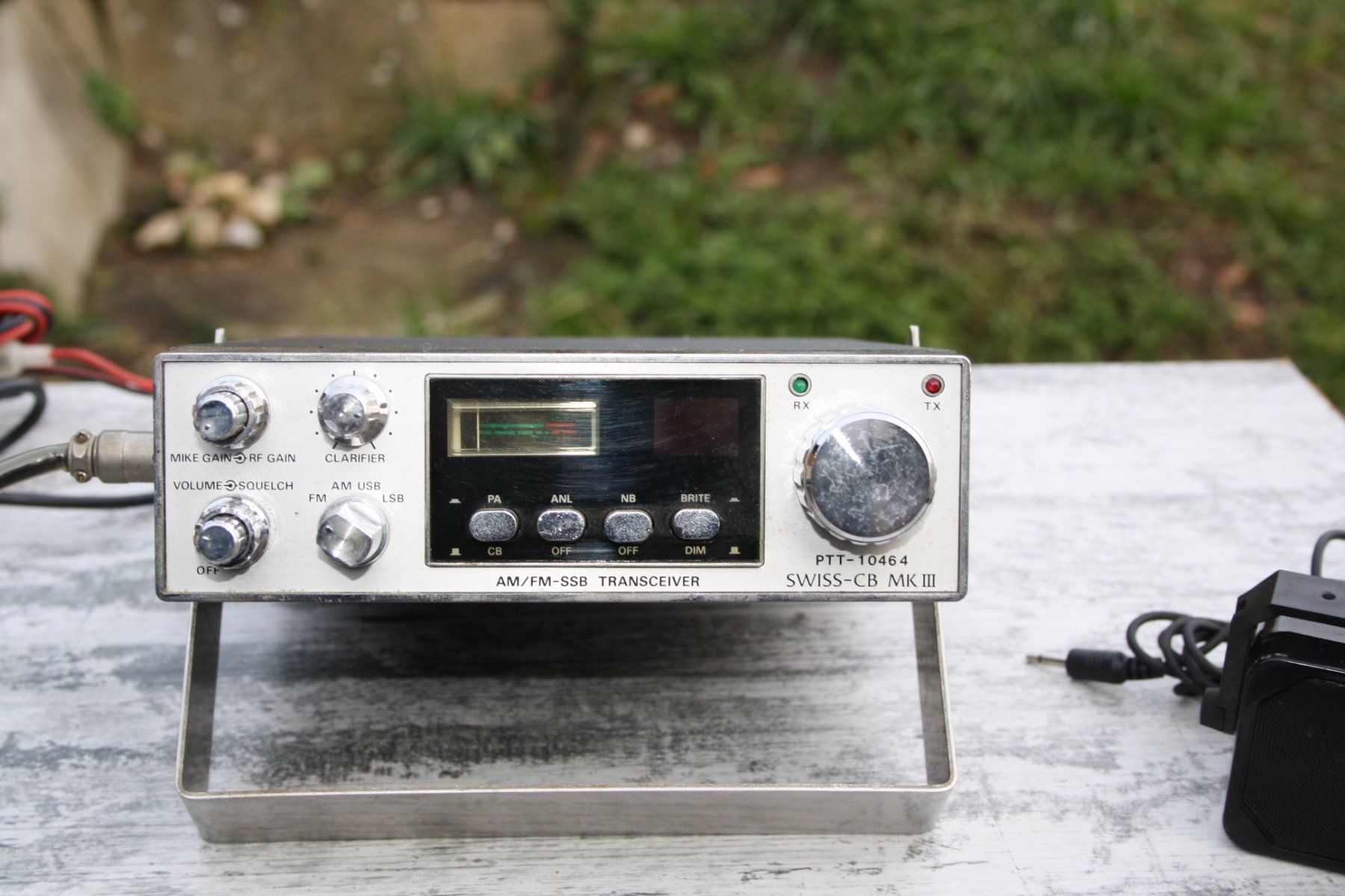 CB FUNKGERÄT PTT -10464 SWISS CB MKIII FUNKSTATION AUTOFUNK (Defekt) in ...