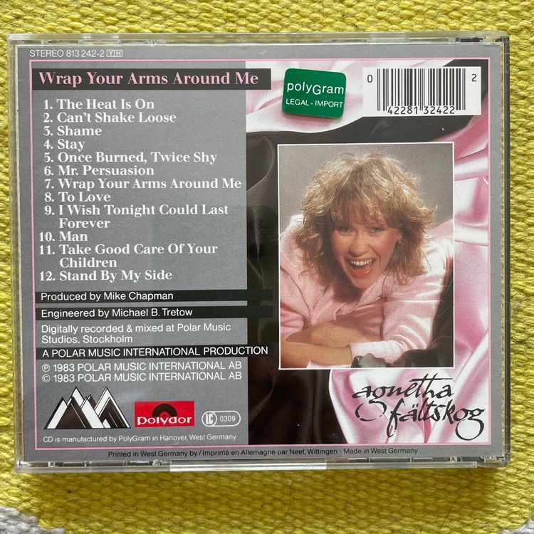 AGNETHA FÄLTSKOG ABBA-WRAP YOUR ARMS AROUND ME (Gebraucht) in ...