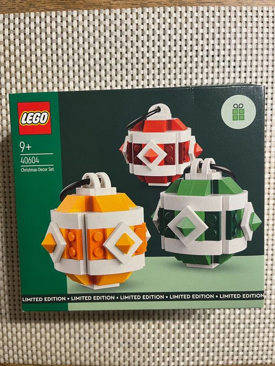 Lego 40604 Christbaumkugel-Set VIP NEU Kugel (Neu und originalverpackt ...