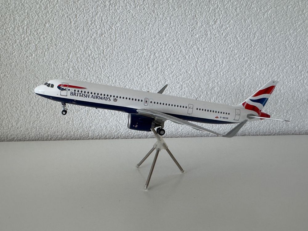 Gemini Jets 200 Airbus A321neo British Airways G2BAW1128 (Neu und originalverpackt) in Romont FR ...