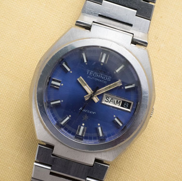 1970s Technos Kaiser Automatic 37mm vintage Sports watch (Gebraucht) in ...