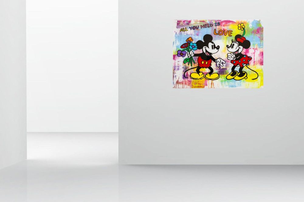 Gemälde, Pop Art, Street Art, 3D Art, Unikat, Mickey Mouse (Neu und originalverpackt) in köln ...