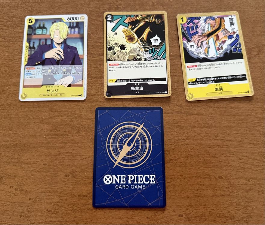 Lotto di carte One Piece Card Game (Usato) a S. Pietro per CHF 2 – con ...