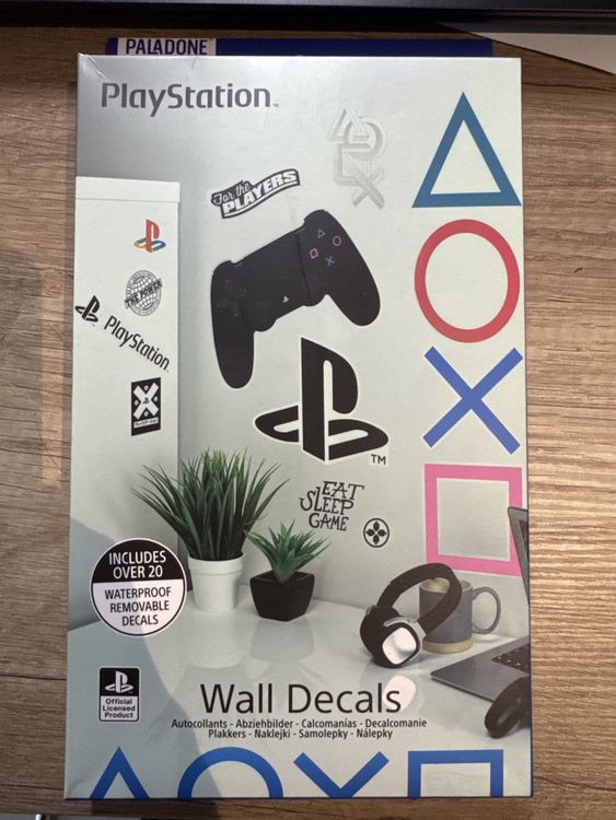 Playstation Wandtattoos, Wasserfest, Neu! (Neu und originalverpackt) in ...