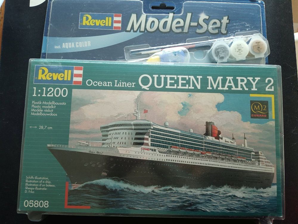 Queen Mary 2 - Revell Model Set (Gebraucht) in Altstätten SG für CHF 11 ...