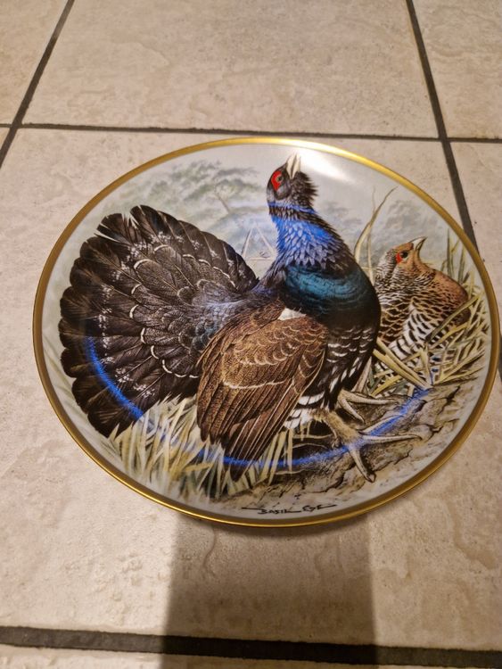 Franklin Porcelain – Gamebirds of the World – Basil Ede (Gebraucht) in ...