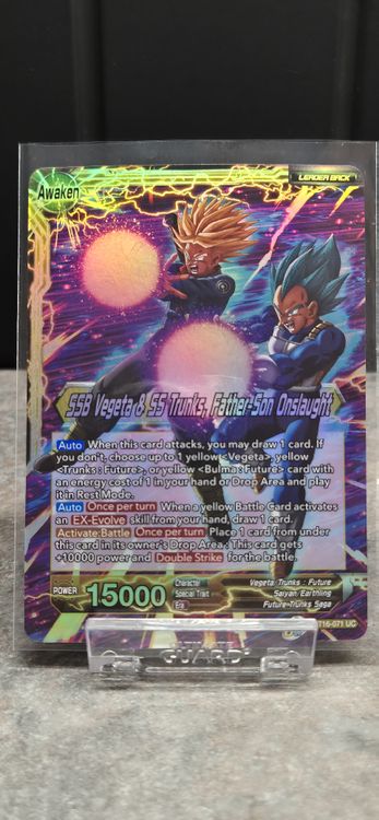 Dragon Ball Super Karte: SSB Vegeta & SS Trunks(BT16-071 UC) (Neu (gemäss Beschreibung)) in ...